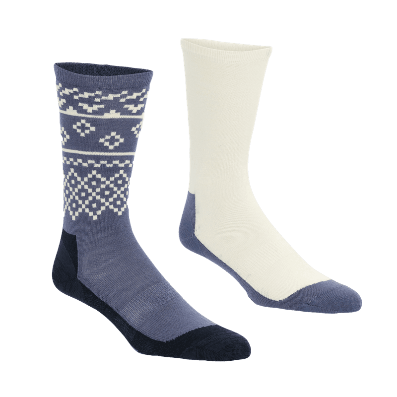 Ragna Hiking Socks 2-pack - DUSTY MIDTONE BLUE
