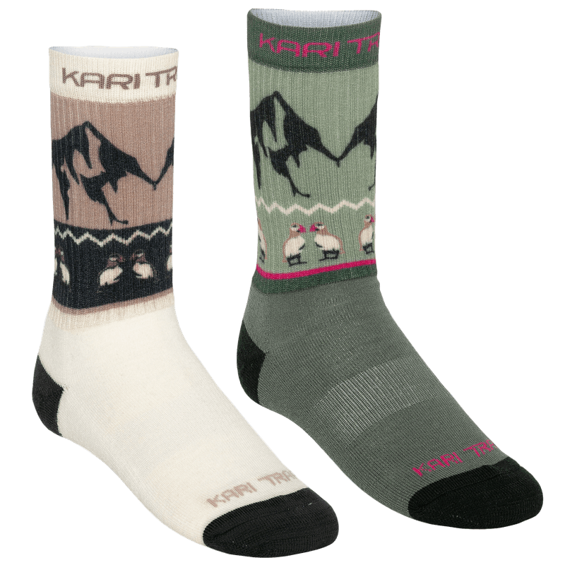 Puffin Sock 2Pk - MURK GREEN