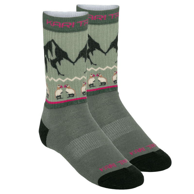 Puffin Sock 2Pk - MURK GREEN